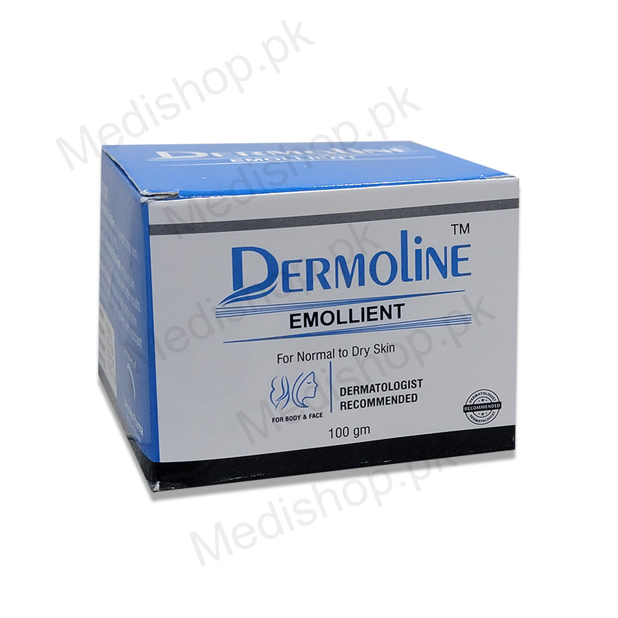 Dermoline Emollient 100gm – Medishop.pk