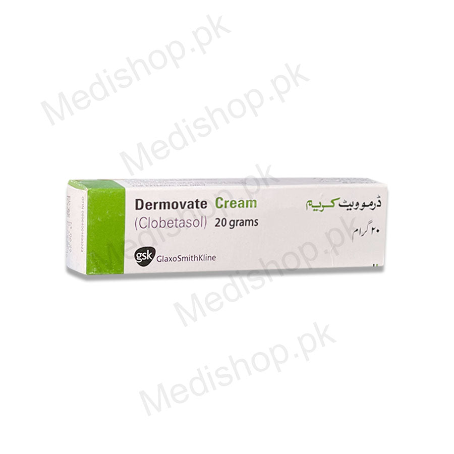 Dermovate Cream 20gm – Medishop.pk