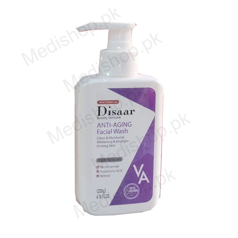 Disaar Anti Aging Face Wash 200gm – Medishop.pk