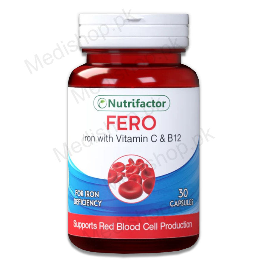 Nutrifactor Fero Capsules – Medishop.pk
