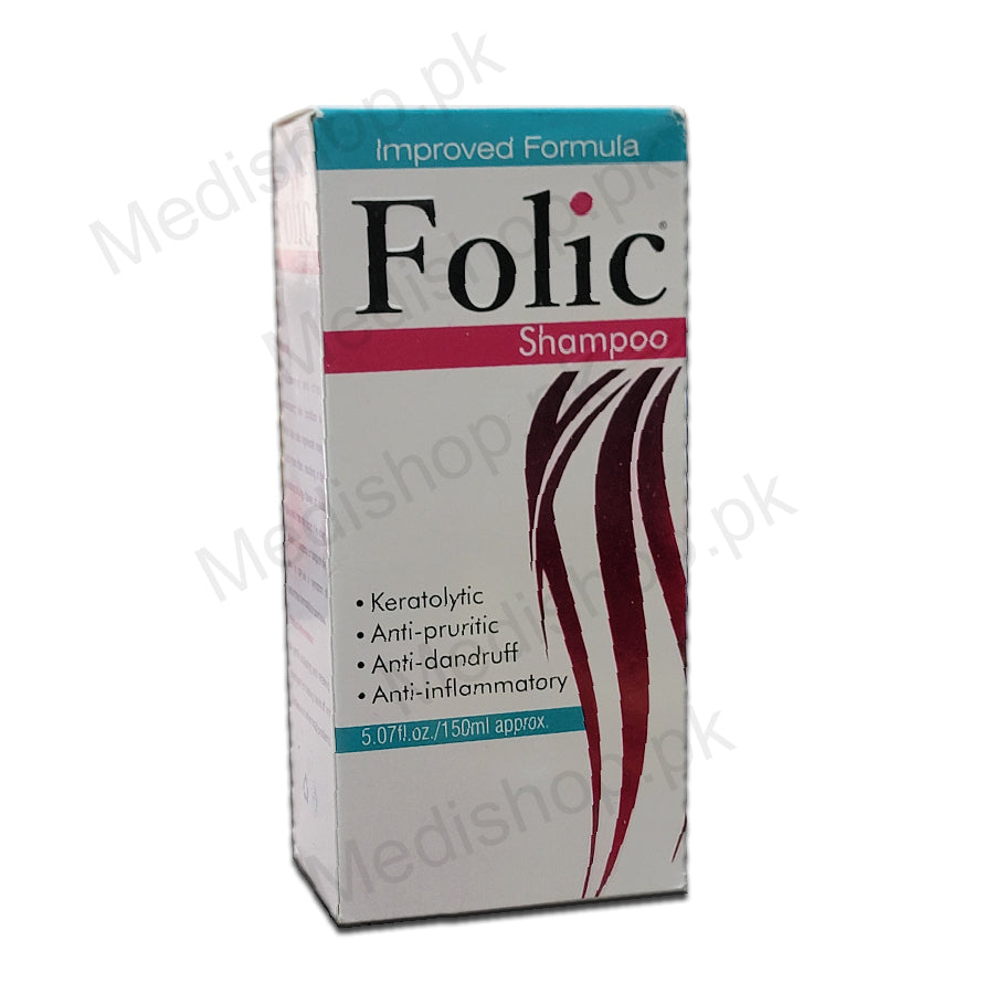 Folic Shampoo 150ml – Medishop.pk