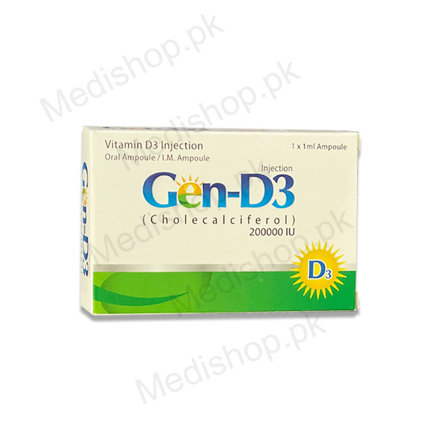 Gen-D3 200,000 IU Injection – Medishop.pk