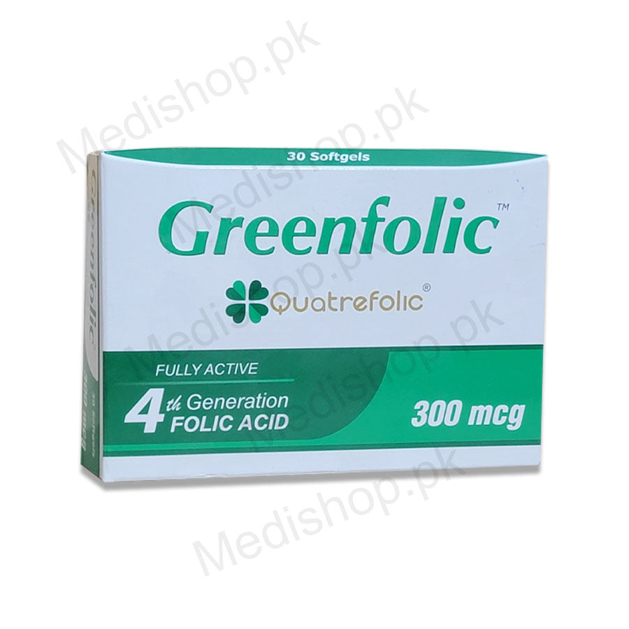 GreenFolic Softgel – Medishop.pk