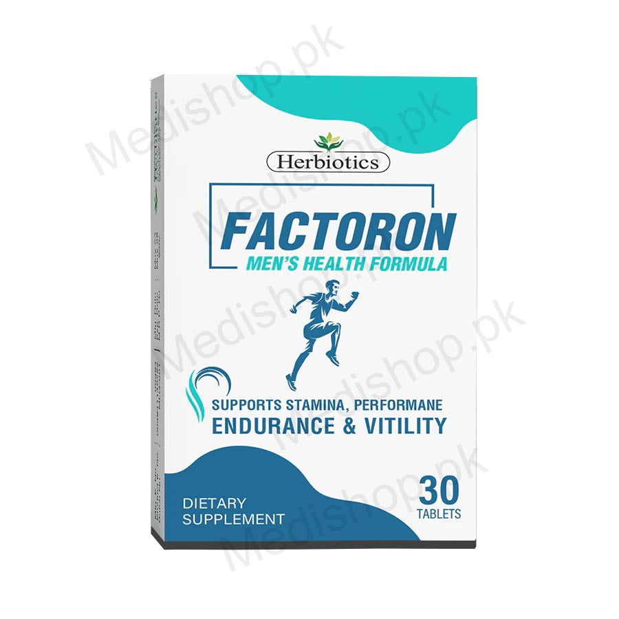 herbiotics Factoron tablets – Medishop.pk