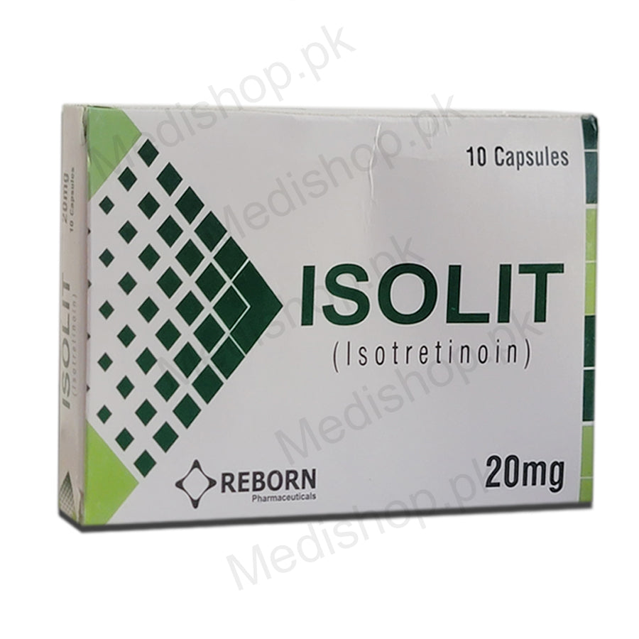 Isolit 20mg 10 Capsules – Medishop.pk