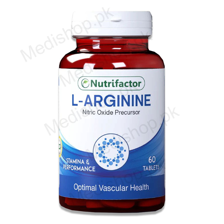 Nutrifactor L-Arginine Tablets – Medishop.pk