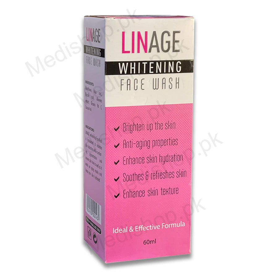 Linage Whitening Face Wash – Medishop.pk