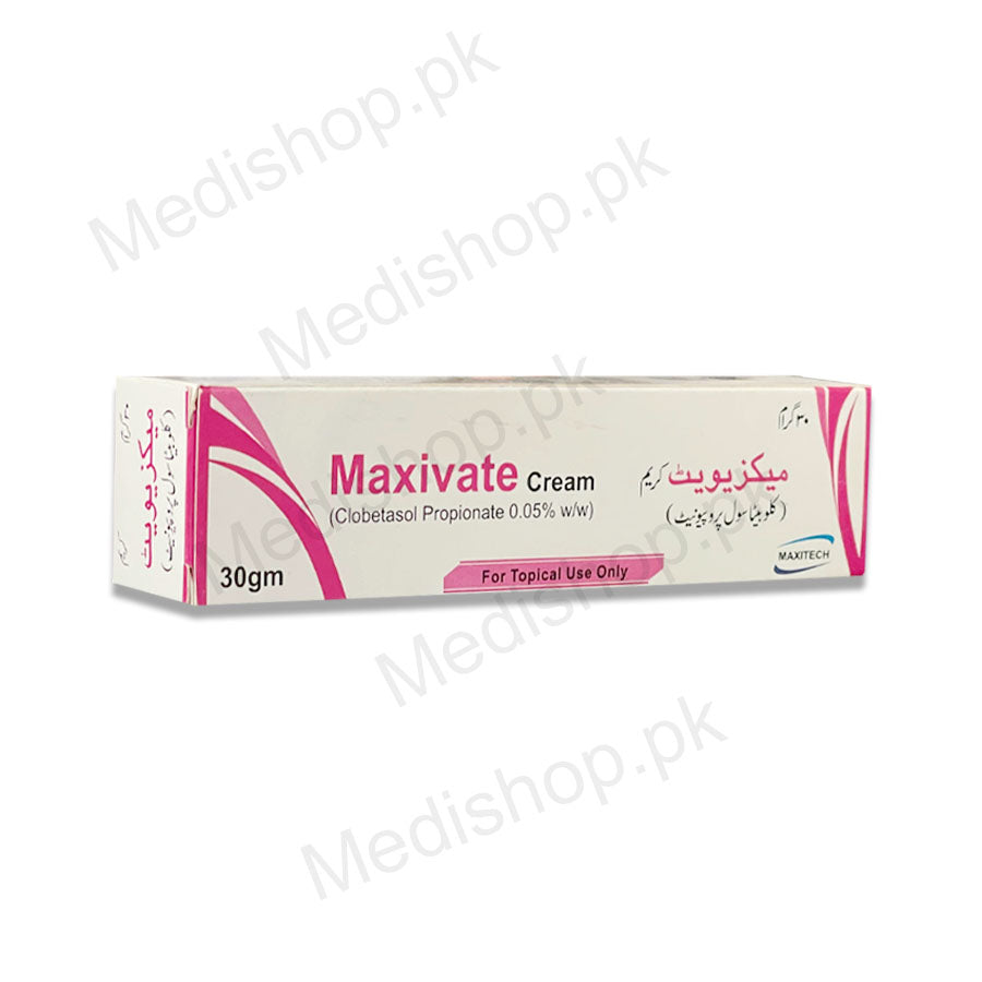 Maxivate 30gm Cream – Medishop.pk