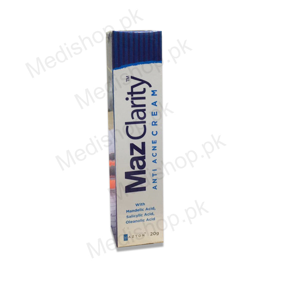 Buy MazClarity Anti Acne Cream 20gm - Price - Discount - Acnecare ...