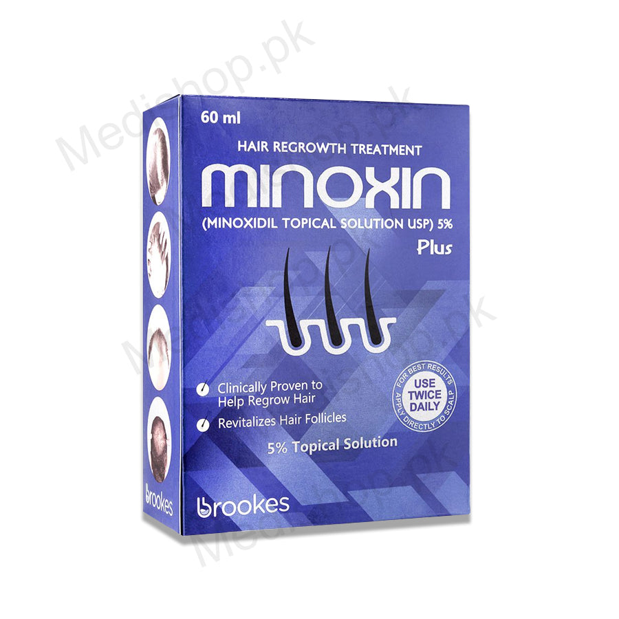 Minoxin Plus 5% Topical Solution 60ml – Medishop.pk