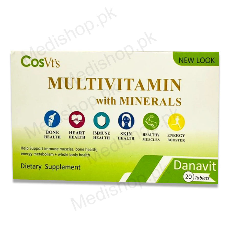 Cosvt's Multivitamin With Minerals Tablets – Medishop.pk