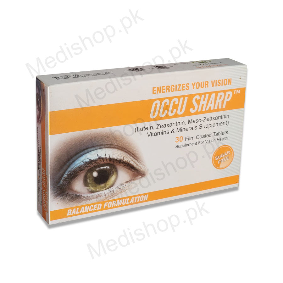 Occu Sharp Tablets – Medishop.pk
