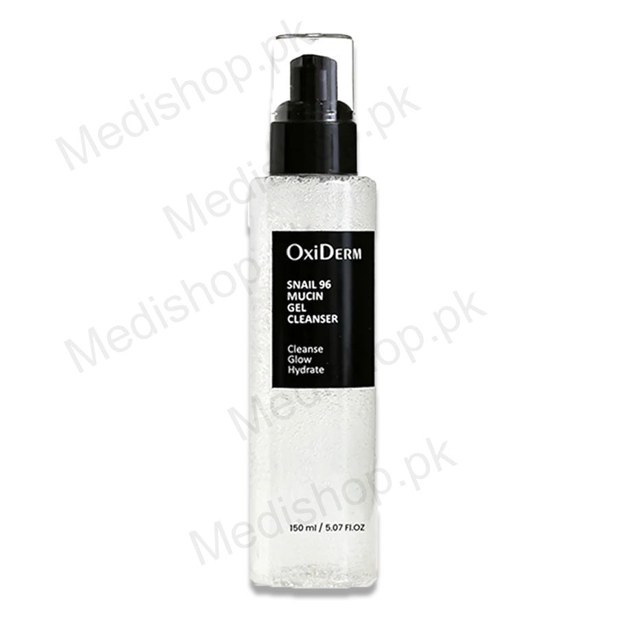 OxiDerm Snail 96 Mucin Gel Cleanser 150ml – Medishop.pk