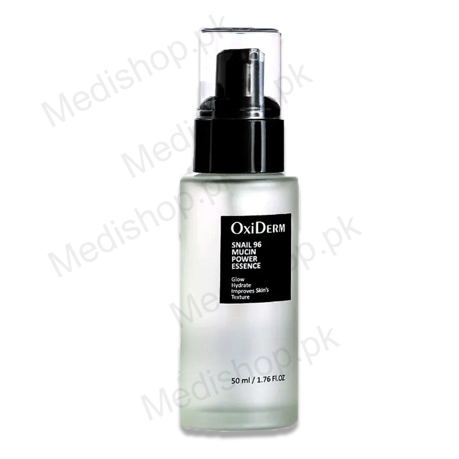 OxiDerm Snail 96 Mucin Essence 50ml – Medishop.pk