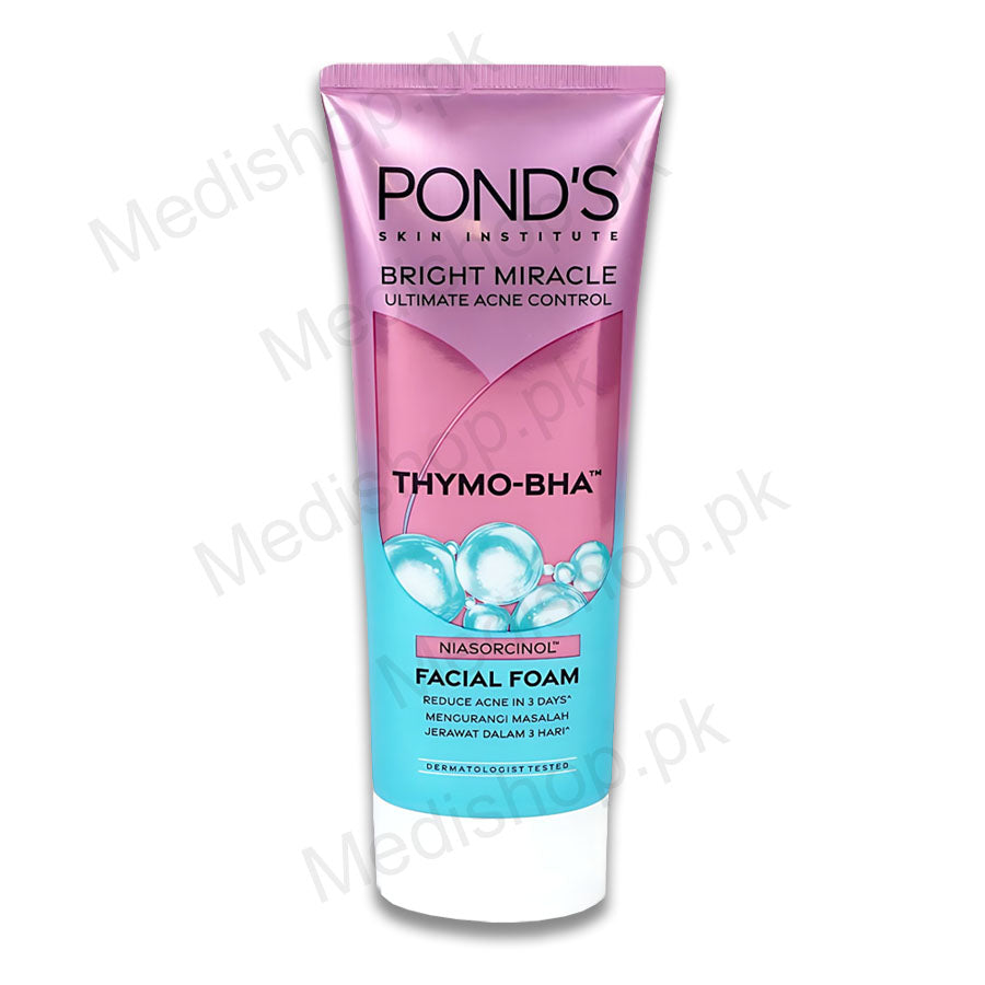 Ponds - Bright Miracle Thymo Bha Facial Foam – Medishop.pk