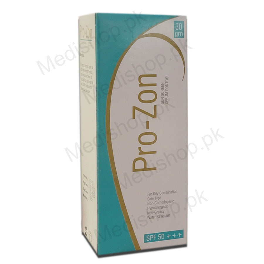 Pro Zon SunScreen Sebum Control SPF50+++ – Medishop.pk