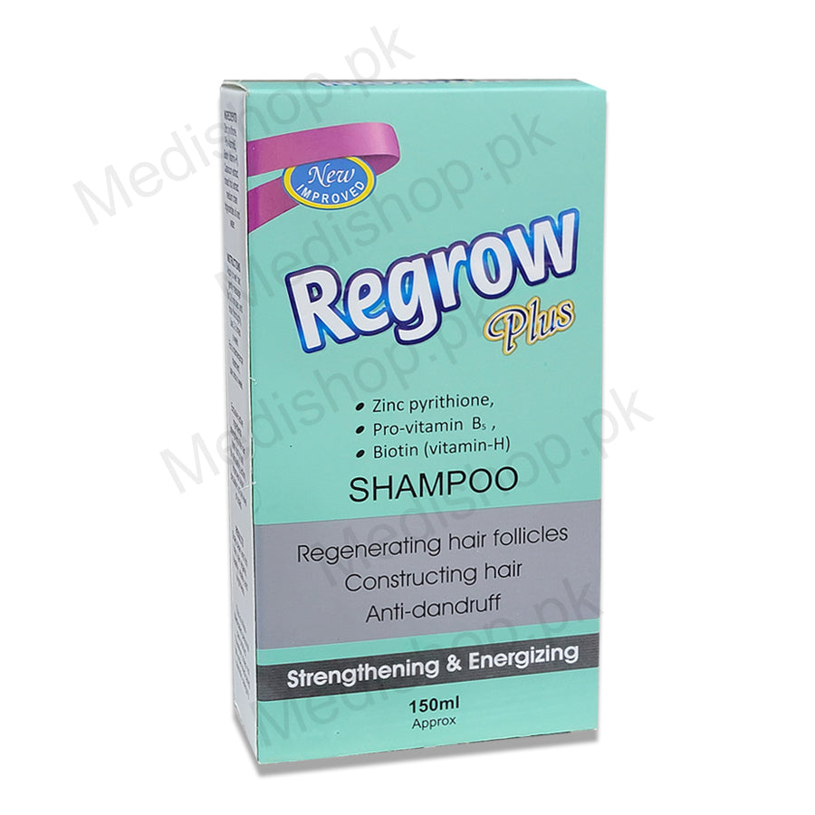 Regrow Plus Shampoo 150ml – Medishop.pk