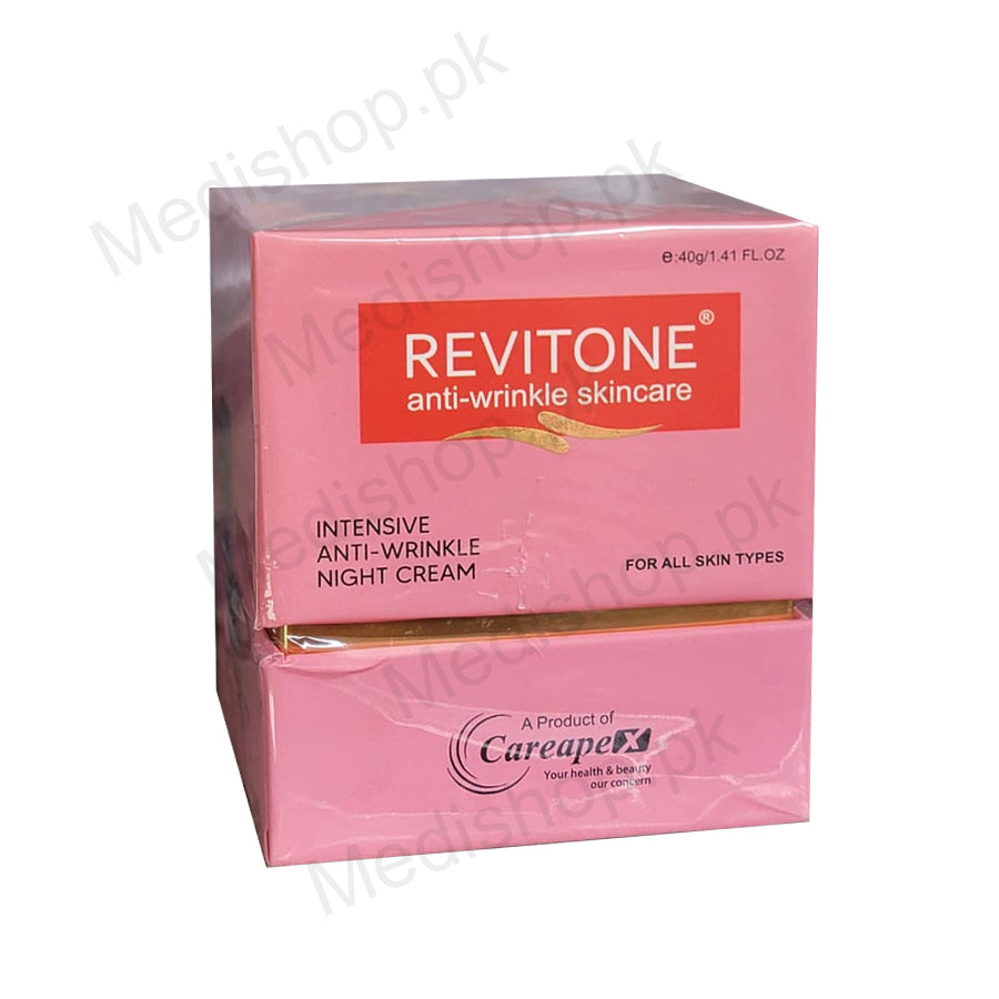 Revitone Anti-Wrinkle Night Cream 40g – Medishop.pk