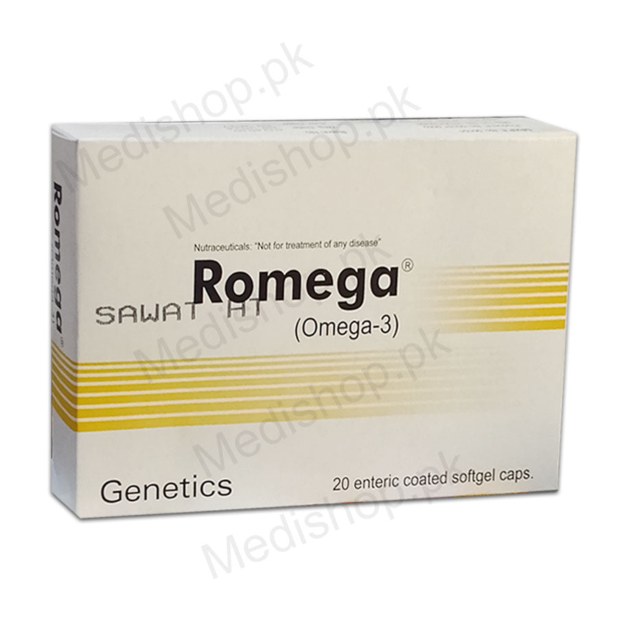 Romega Softgel Caps – Medishop.pk