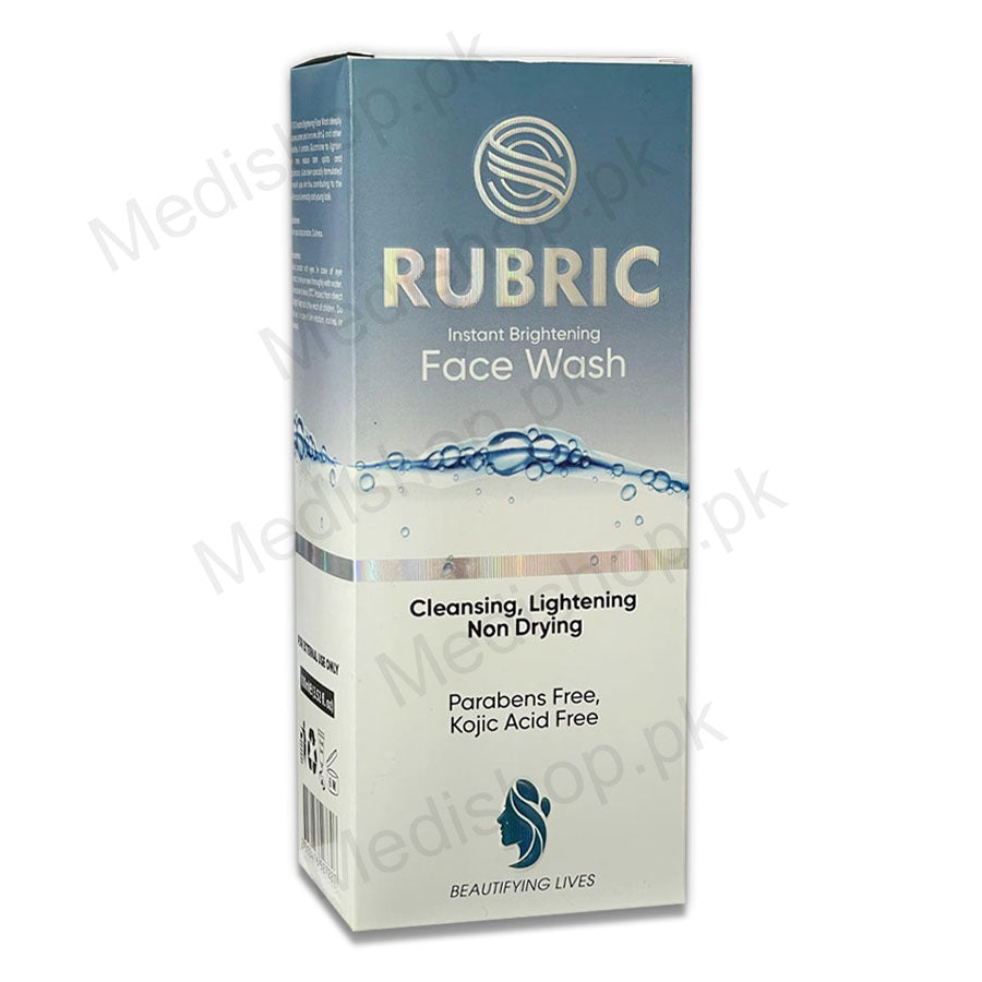 Rubric Brightening Face Wash – Medishop.pk