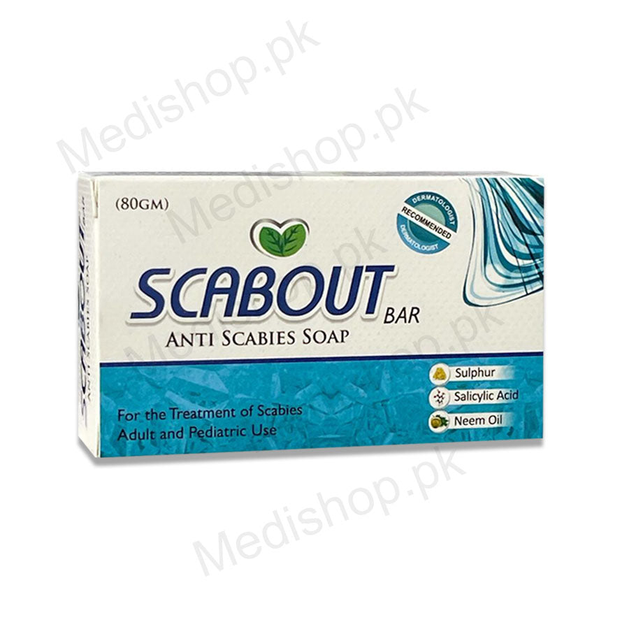 Scabout Anti Scabies Soap – Medishop.pk