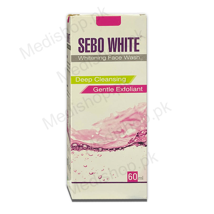 Sebo White Whitening Face Wash – Medishop.pk