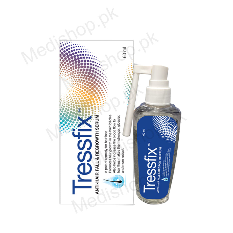 Tressfix Anti-Hairfall & Regrowth Serum 60ml – Medishop.pk