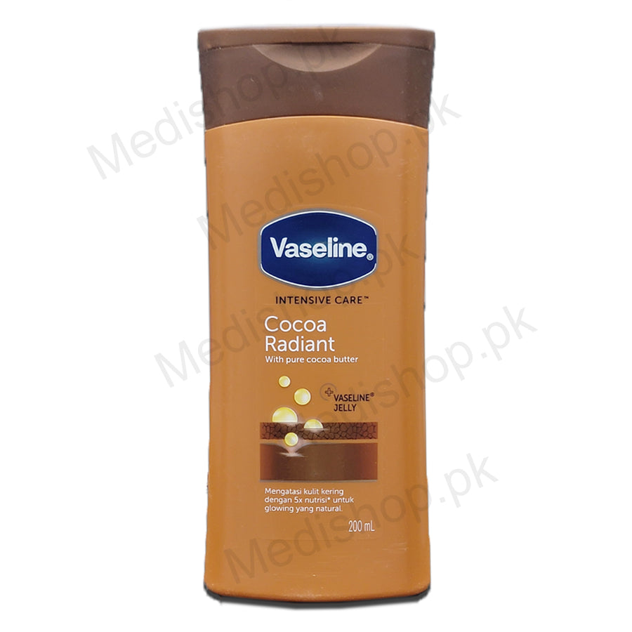 Vaseline Cocoa Radiant Lotion 200ml – Medishop.pk