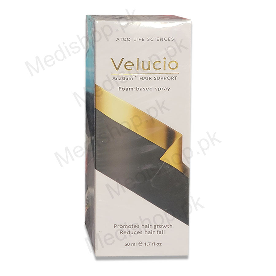 Velucio Foam Based Hair Spray – Medishop.pk