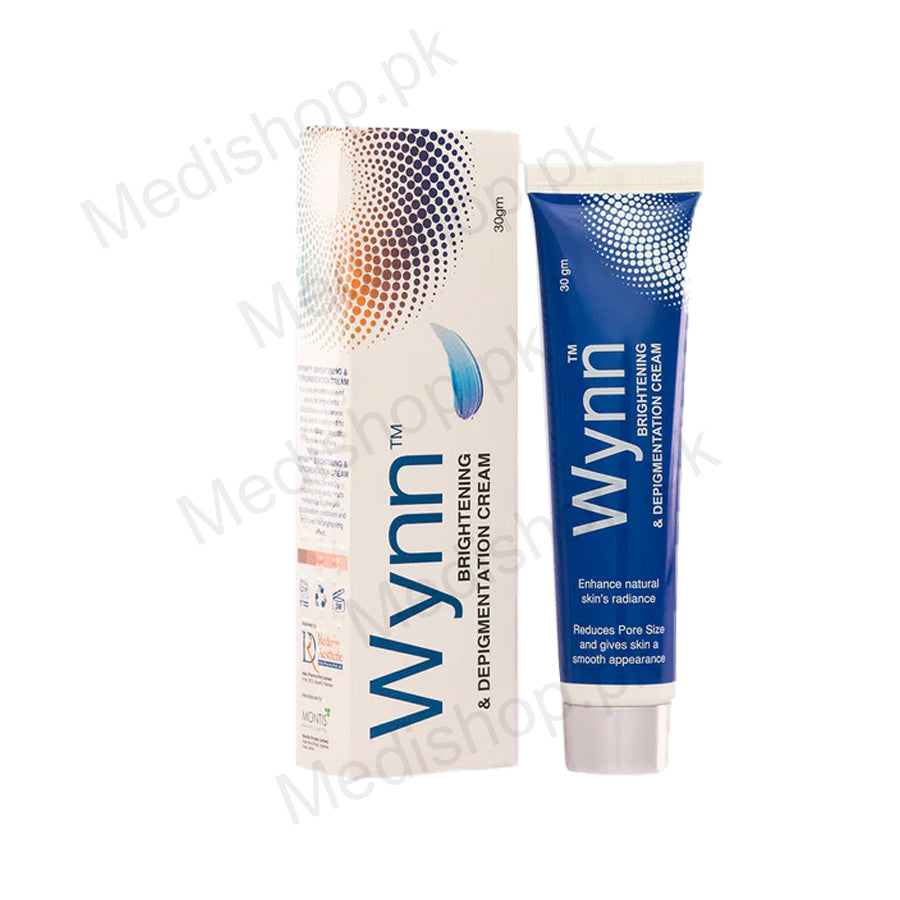 Wynn Brightening & Depigmentation Cream 30gm – Medishop.pk
