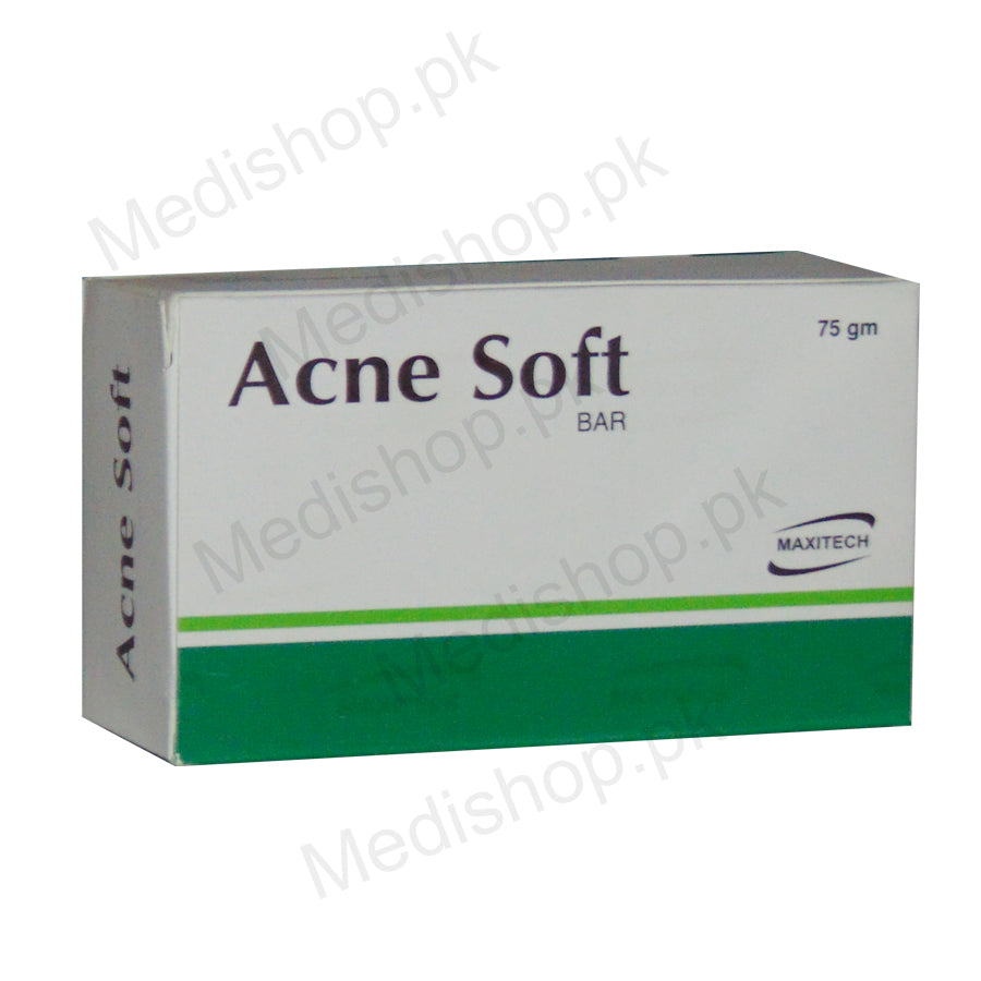 Acne Soft Bar 75gm – Medishop.pk