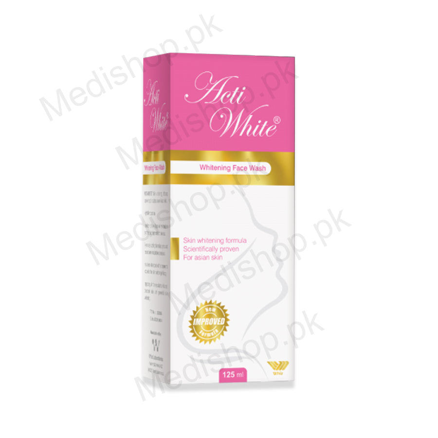Acti White Face wash 125ml – Medishop.pk