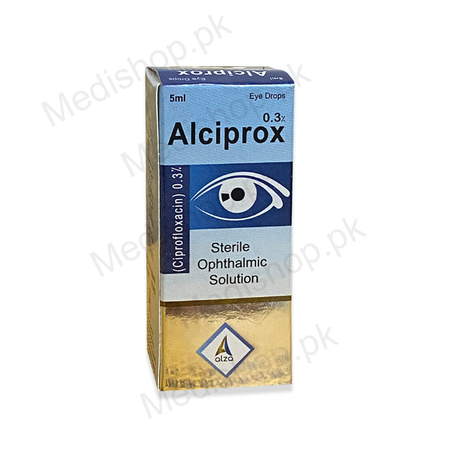 Alciprox 0.3% Eye Drops 5ml – Medishop.pk