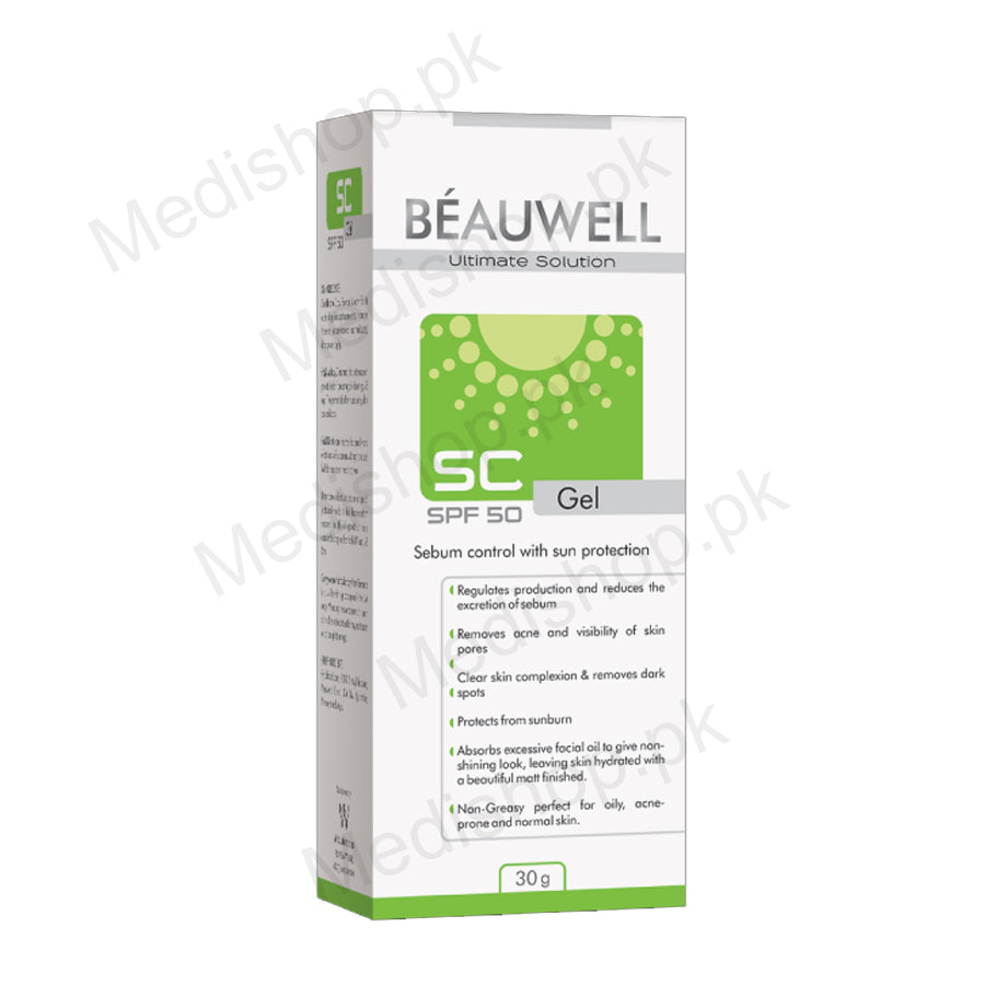 Beauwell Sc Gel SPF50 – Medishop.pk