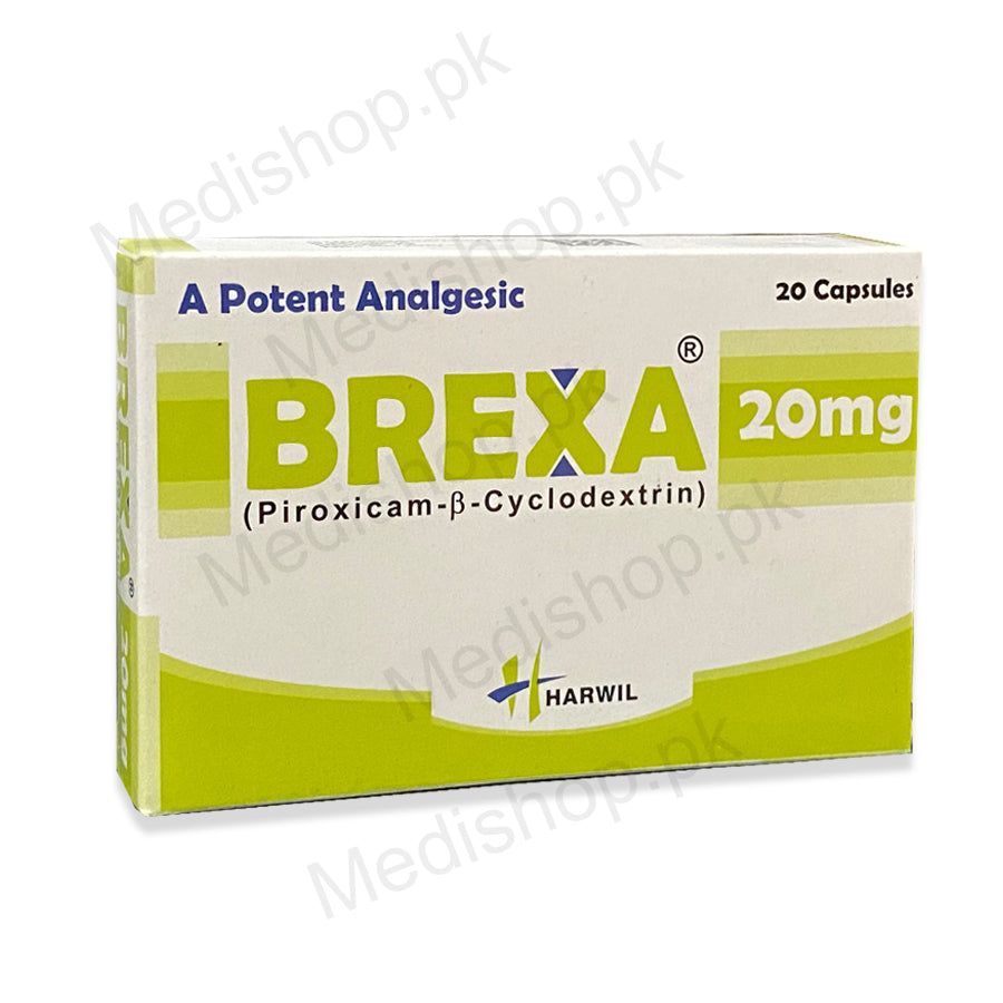 Brexa Capsules 20mg – Medishop.pk