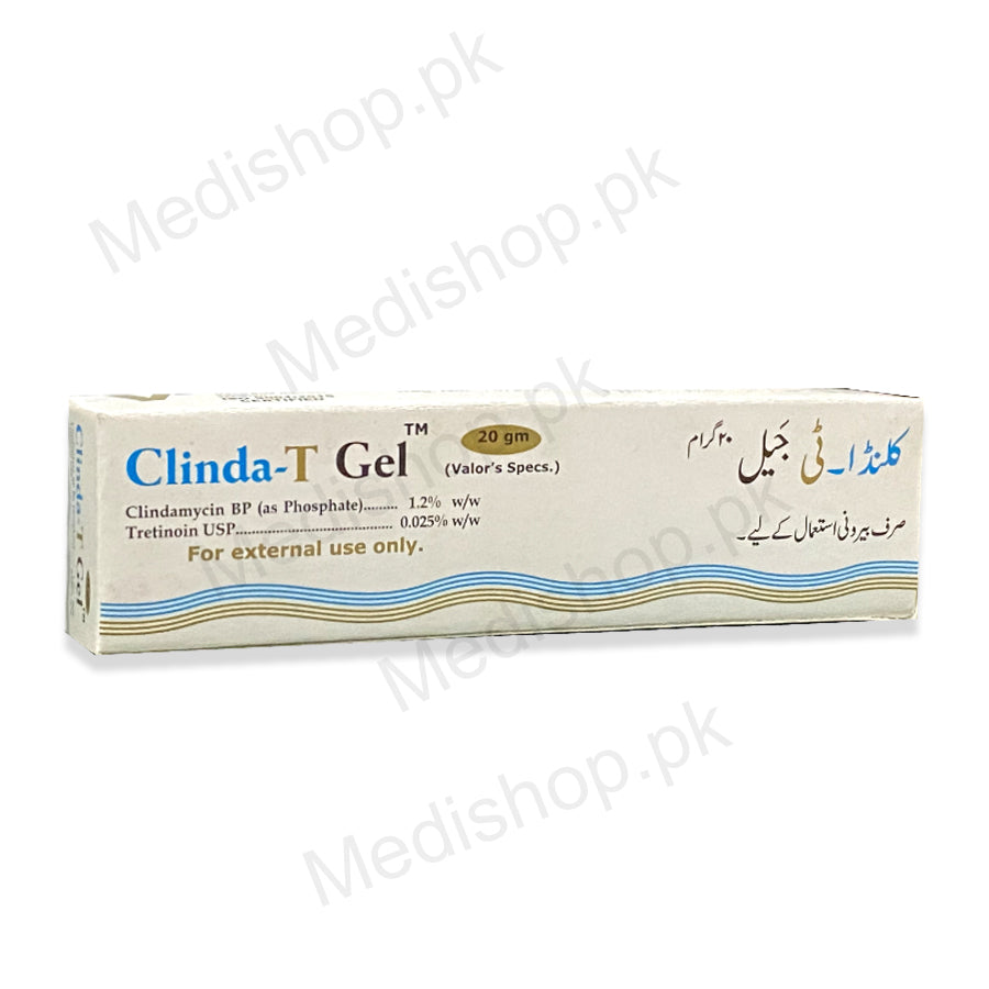Clinda-T Gel 20gm – Medishop.pk