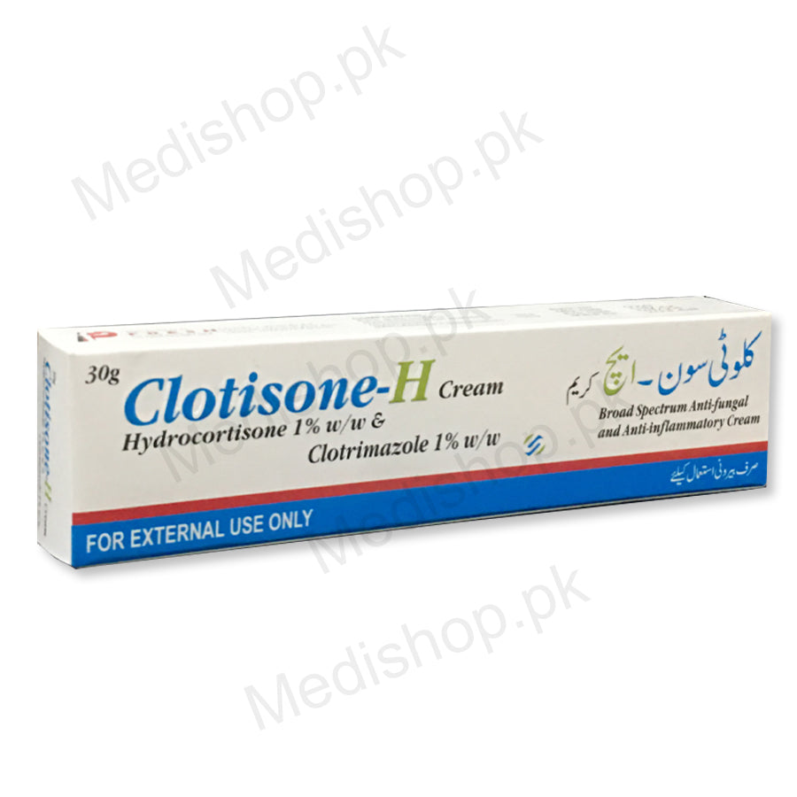Clotisone-H Cream 30g – Medishop.pk