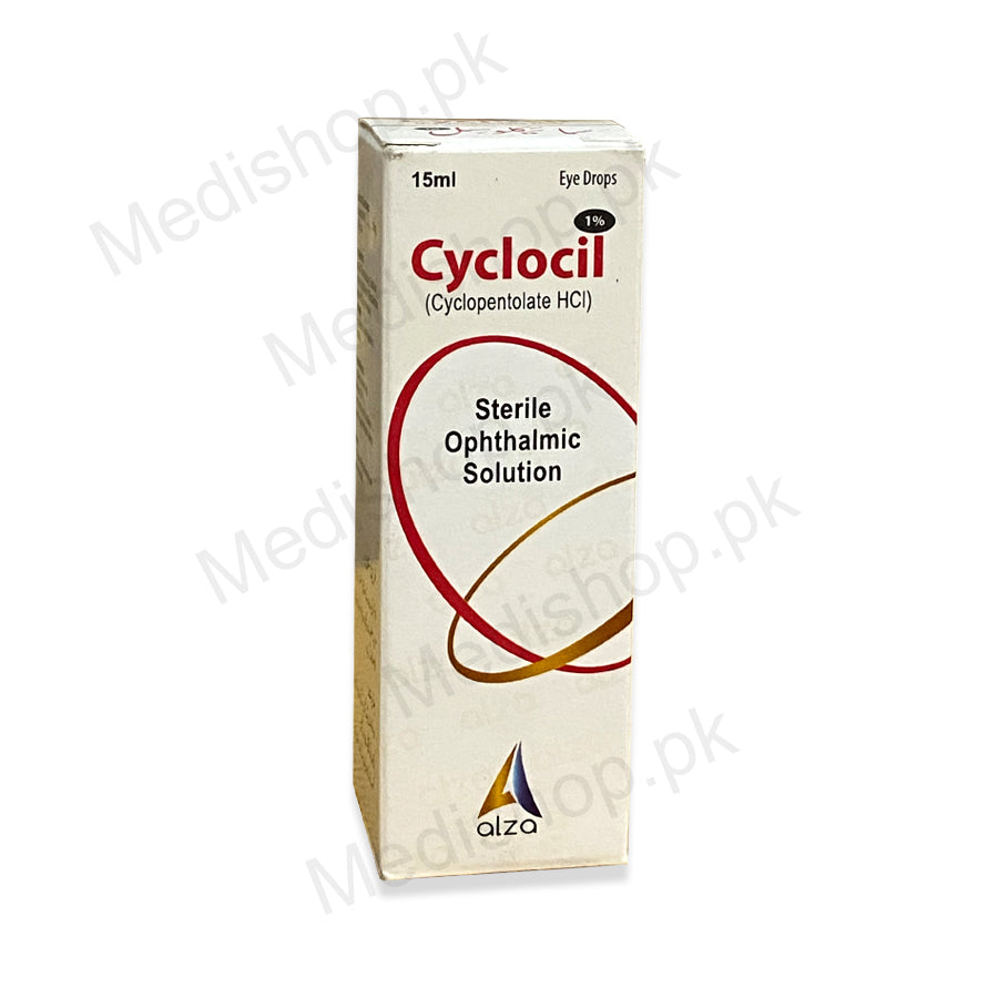 Cyclocil 1% Eye Drops 15ml – Medishop.pk