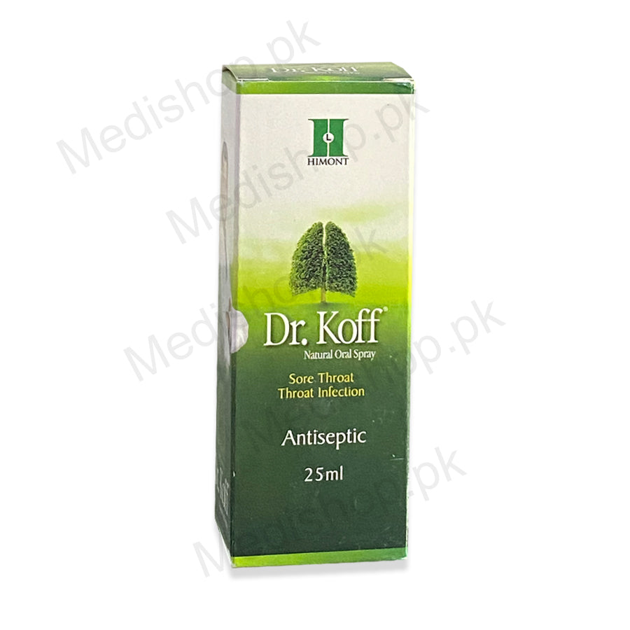 Dr.Koff Natural Oral Spray 25ml – Medishop.pk