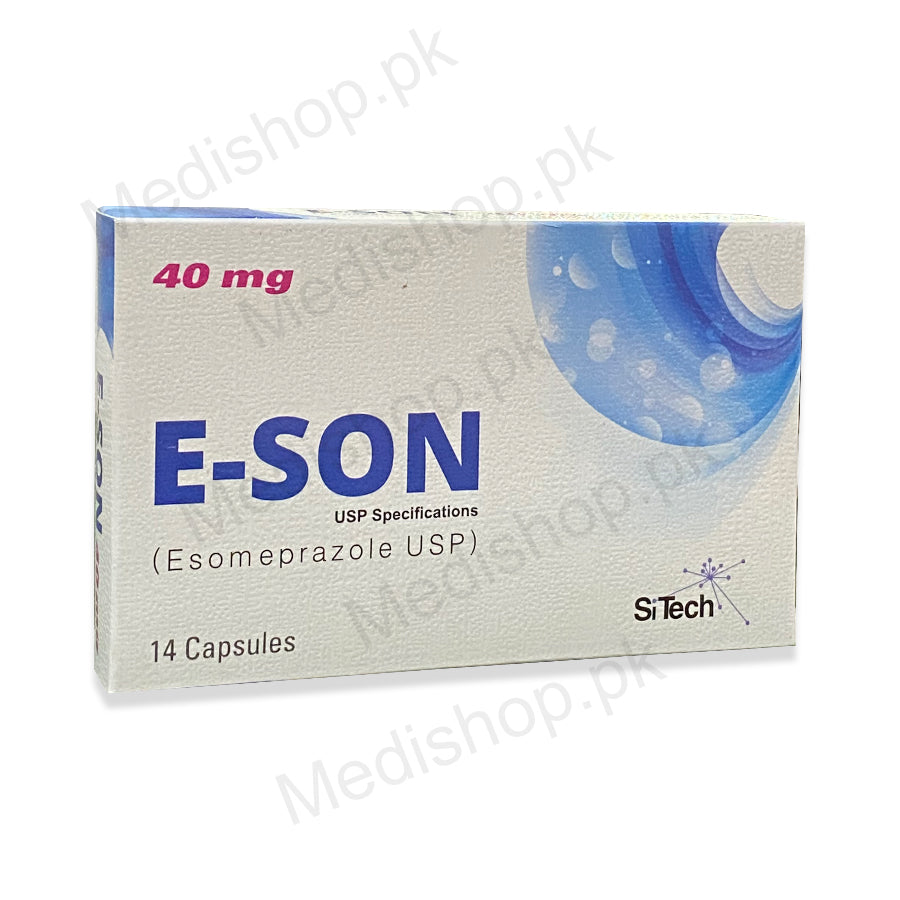 E-Son Capsules 40mg – Medishop.pk