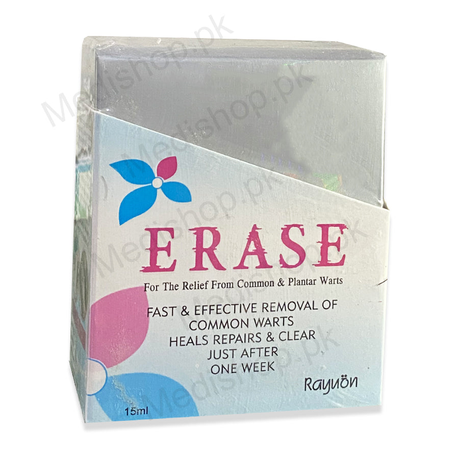 Erase Common & plantar Warts – Medishop.pk