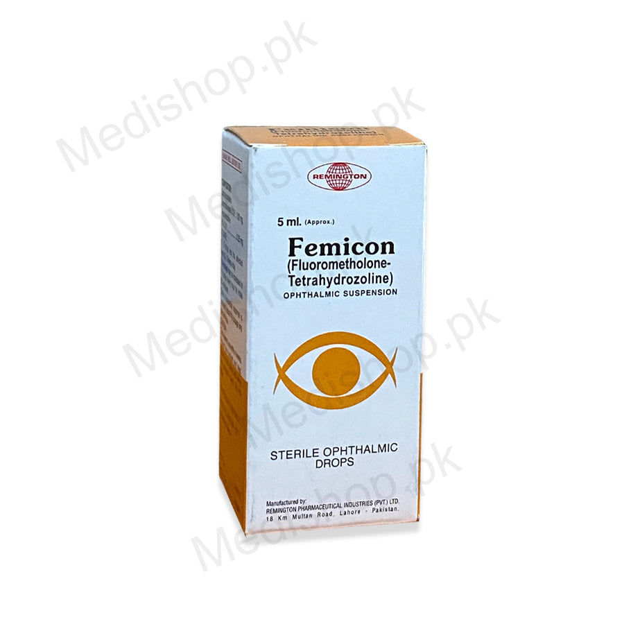 Femicon Eye Drops 5ml – Medishop.pk