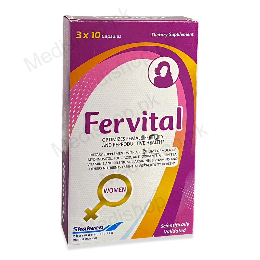 Fervital Women Capsules – Medishop.pk