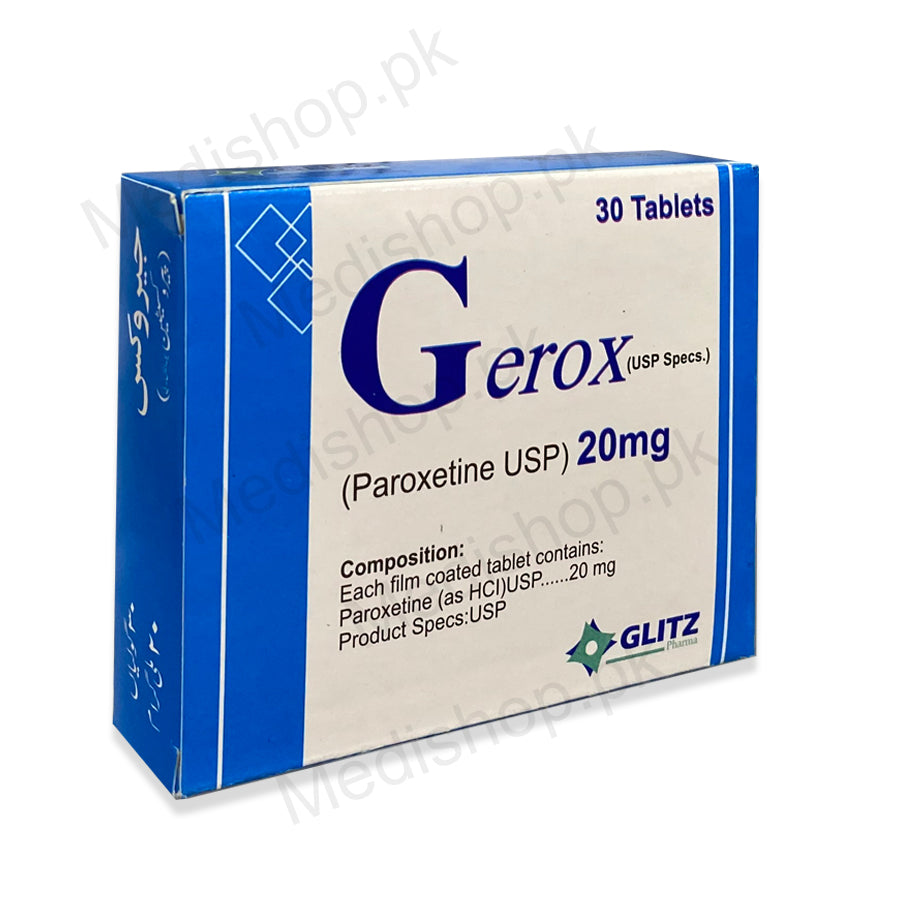 Gerox Tablets 20mg – Medishop.pk