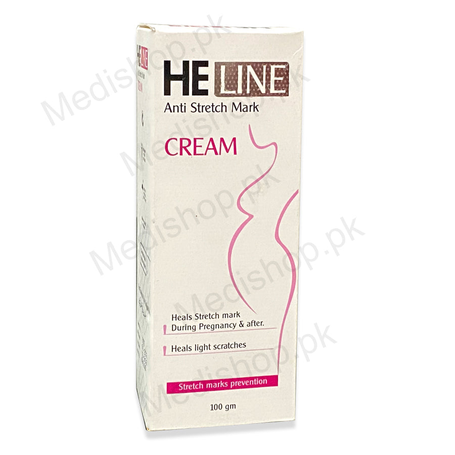 HeLine Cream Anti Strech Mark 100gm – Medishop.pk