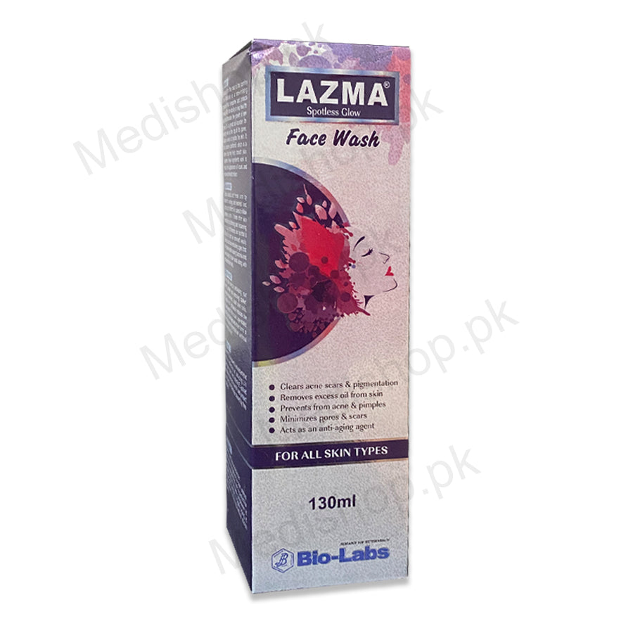 Lazma Face Wash 130ml – Medishop.pk