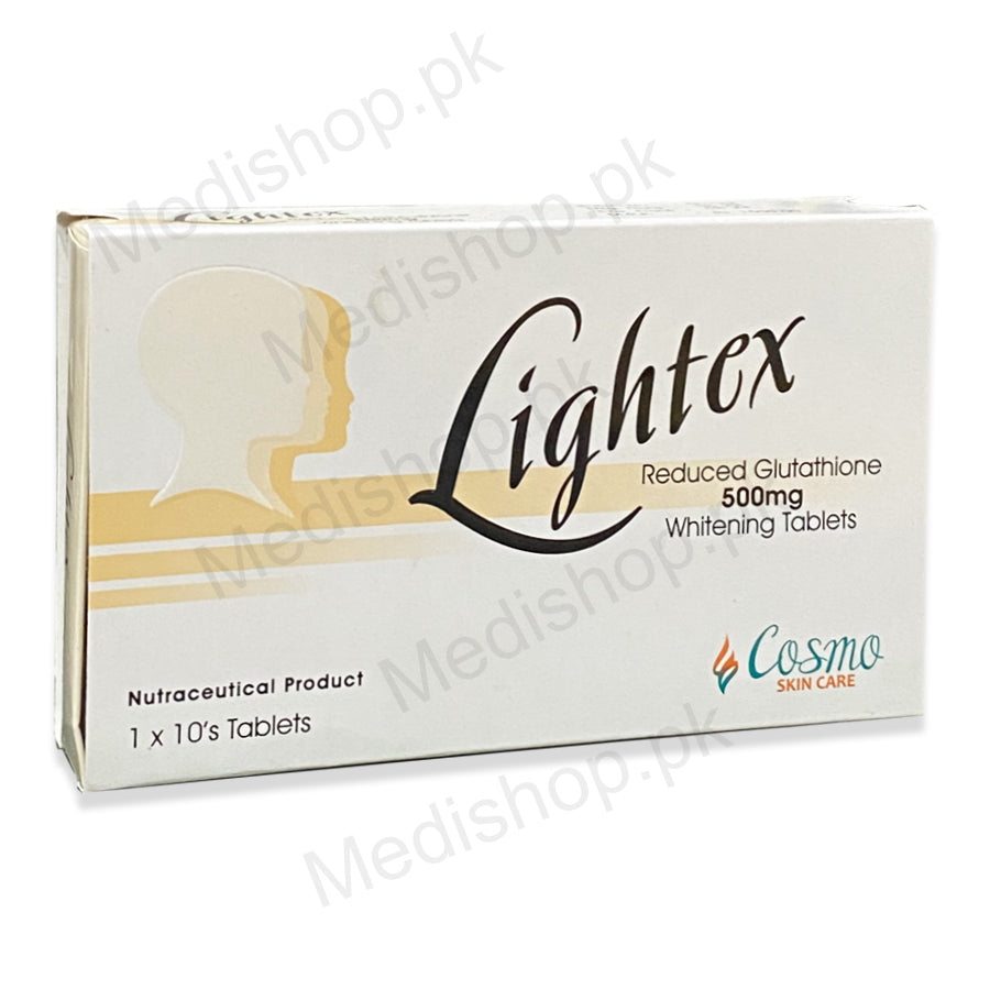 Lightex Whitening Tablets – Medishop.pk
