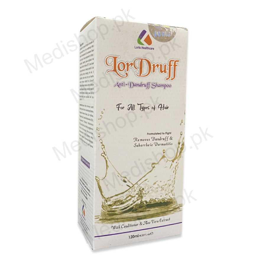 LorDruff Anti Dandruff Shampoo 120ml – Medishop.pk