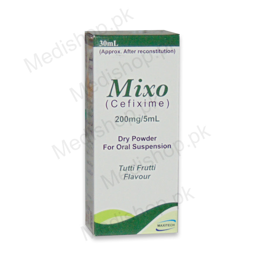 Mixo Suspension 200mg/5ml 30ml – Medishop.pk