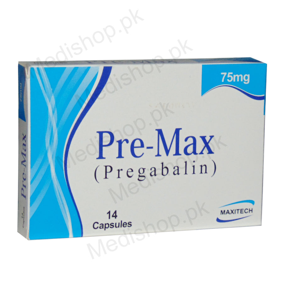 Pre-Max Capsules 75mg – Medishop.pk